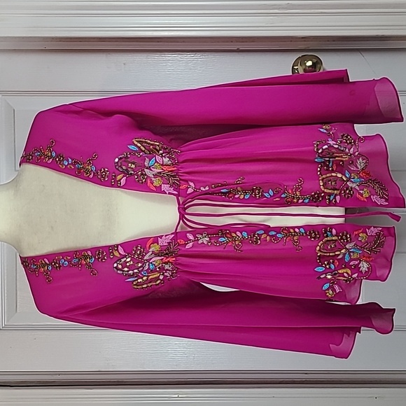 Boston Proper | Sweaters | Boston Proper Chiffon Cardigan | Poshmark